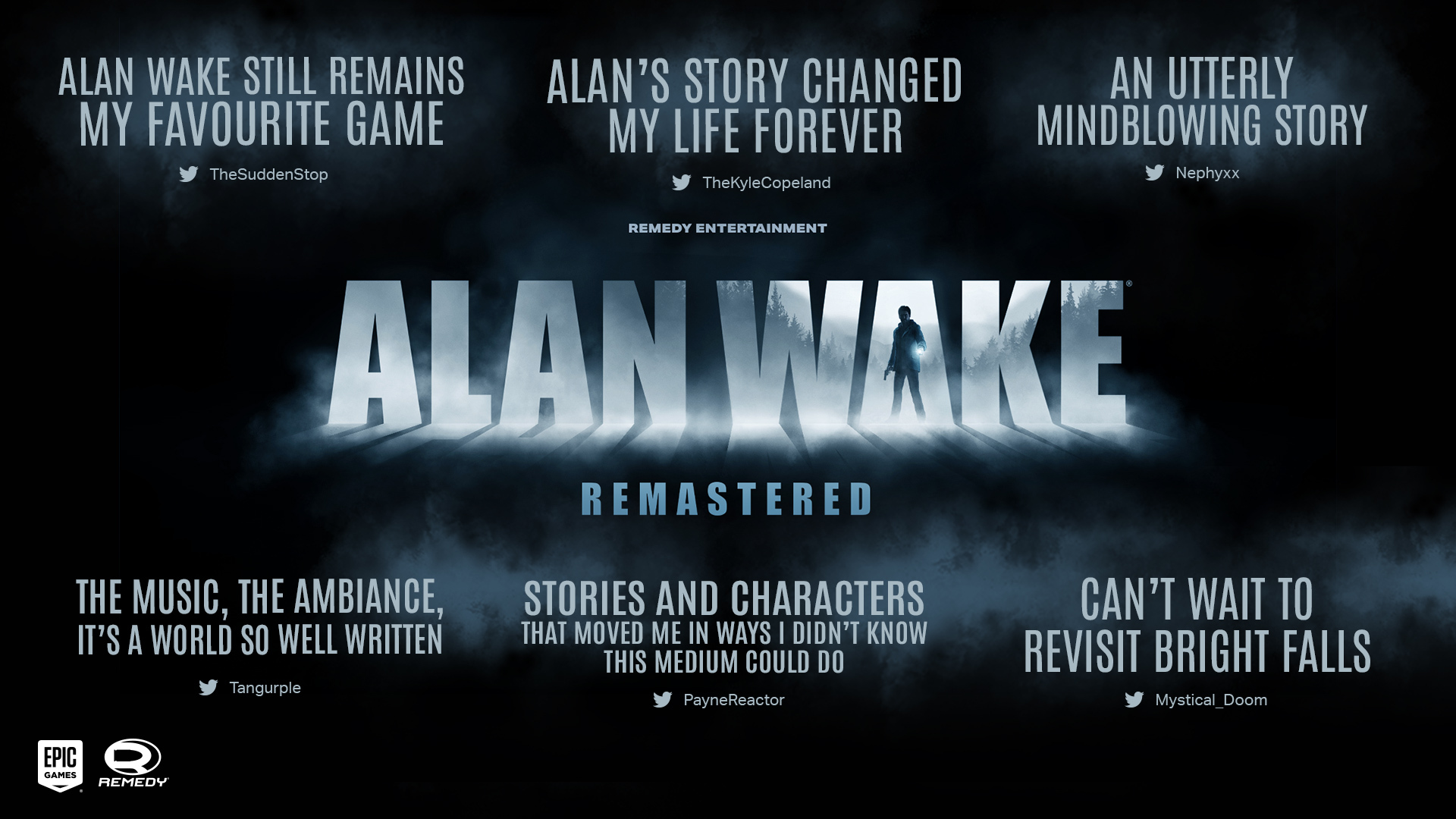 From Remedy Entertainment: Thank you! — Alan Wake