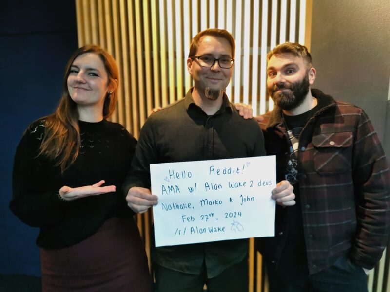 The dev team's first AMA: Best questions and answers — Alan Wake