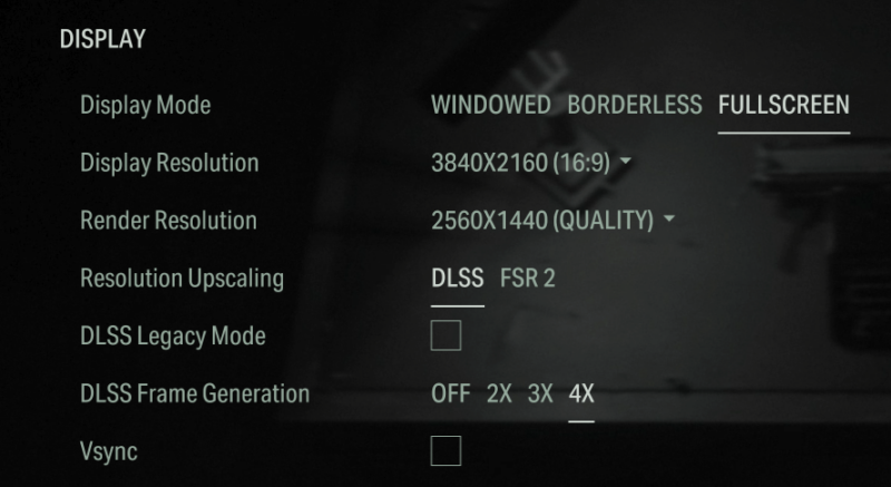 DLSS 4 with Multi Frame Generation, RTX Mega Geometry, Ultra Quality ...