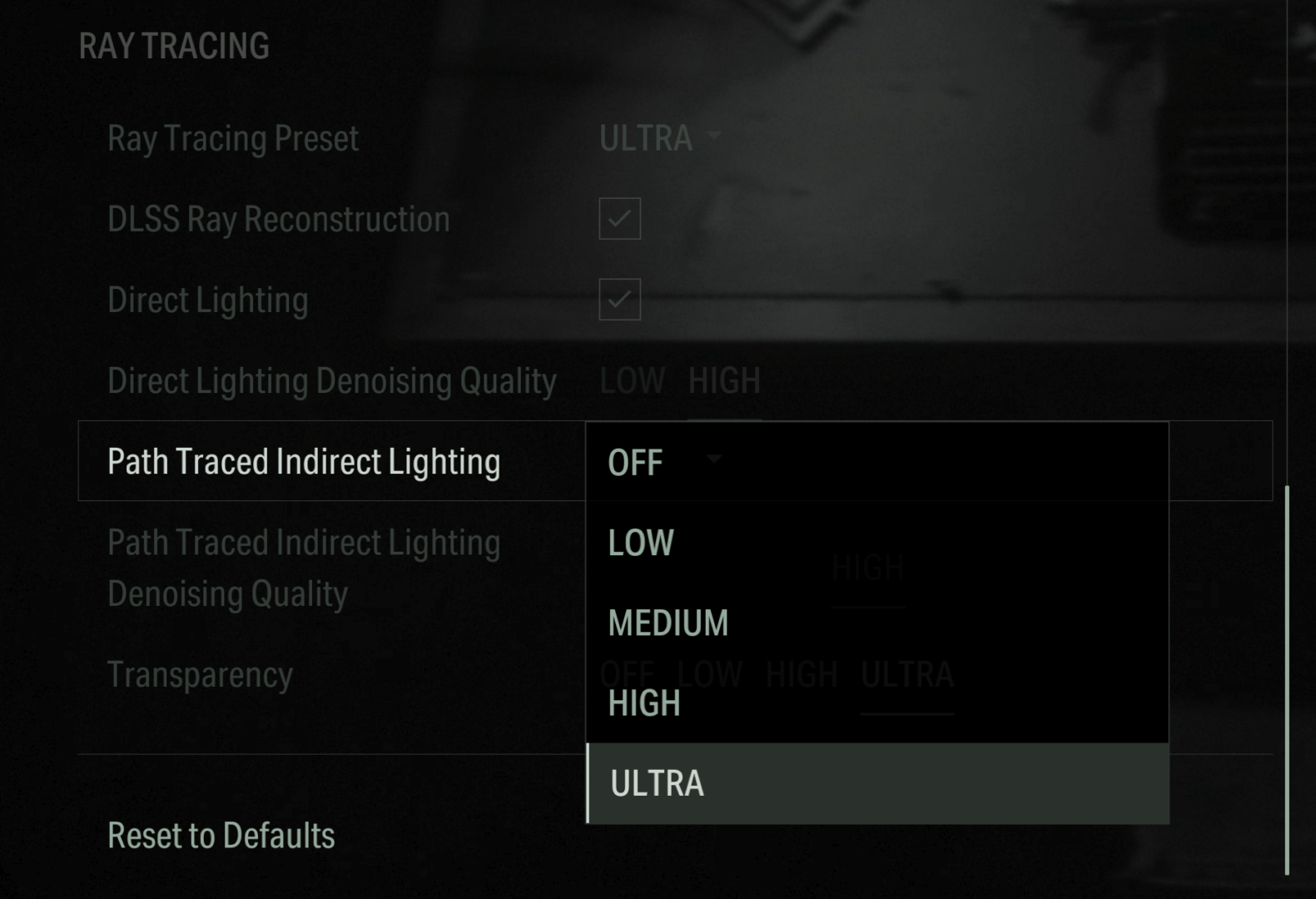 DLSS 4 with Multi Frame Generation, RTX Mega Geometry, Ultra Quality ...